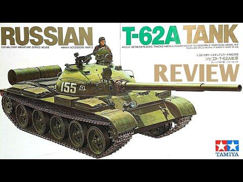 Tamiya 35108 Russian T-62A Tank | Assomodel