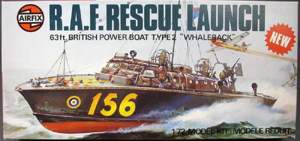 05281 - Model Kit 1:72 RAF Rescue Launch | Assomodel
