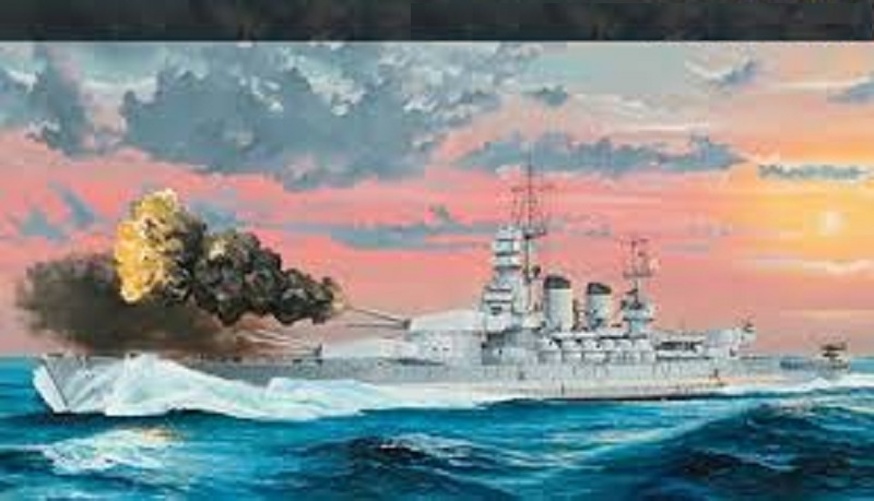 05319 - Trumpeter Corazzata Italiana Rn Littorio 1941 Kit Model scala 1 ...